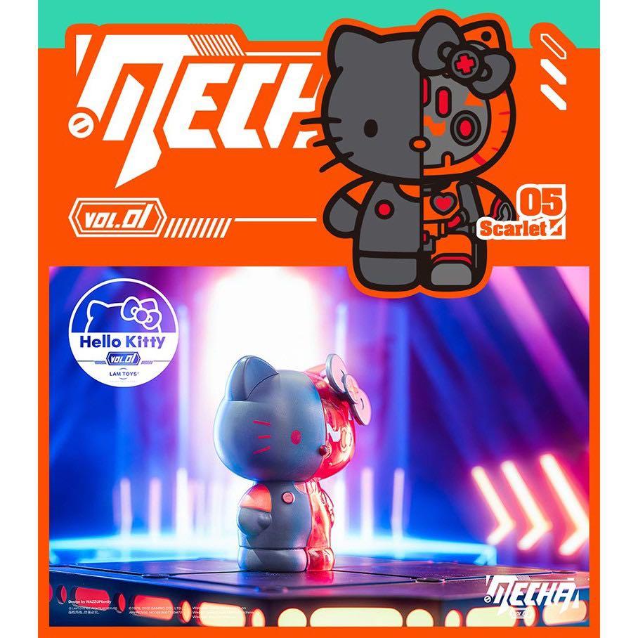 [Ready Stock] Mecha Hello Kitty Half Robot Figure / Blind Box / Hello ...