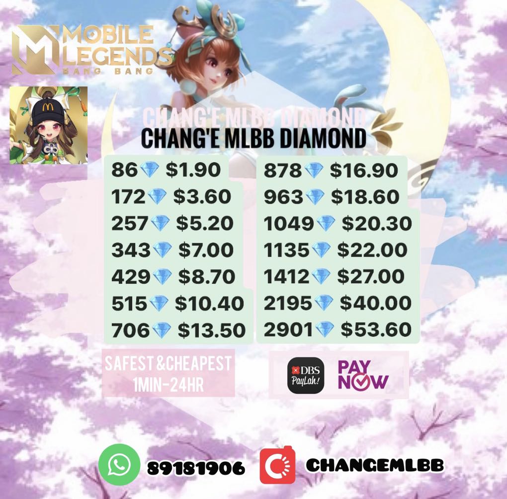 MLBB diamond recharge, Video Gaming, Gaming Accessories, In-Game ...