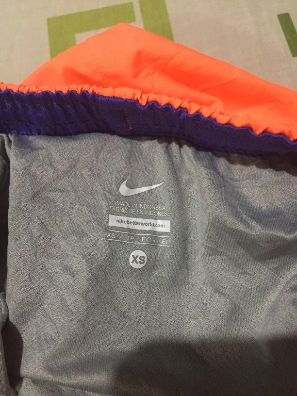 Nike dri-fit neon running shorts, Women's Fashion, Activewear on Carousell