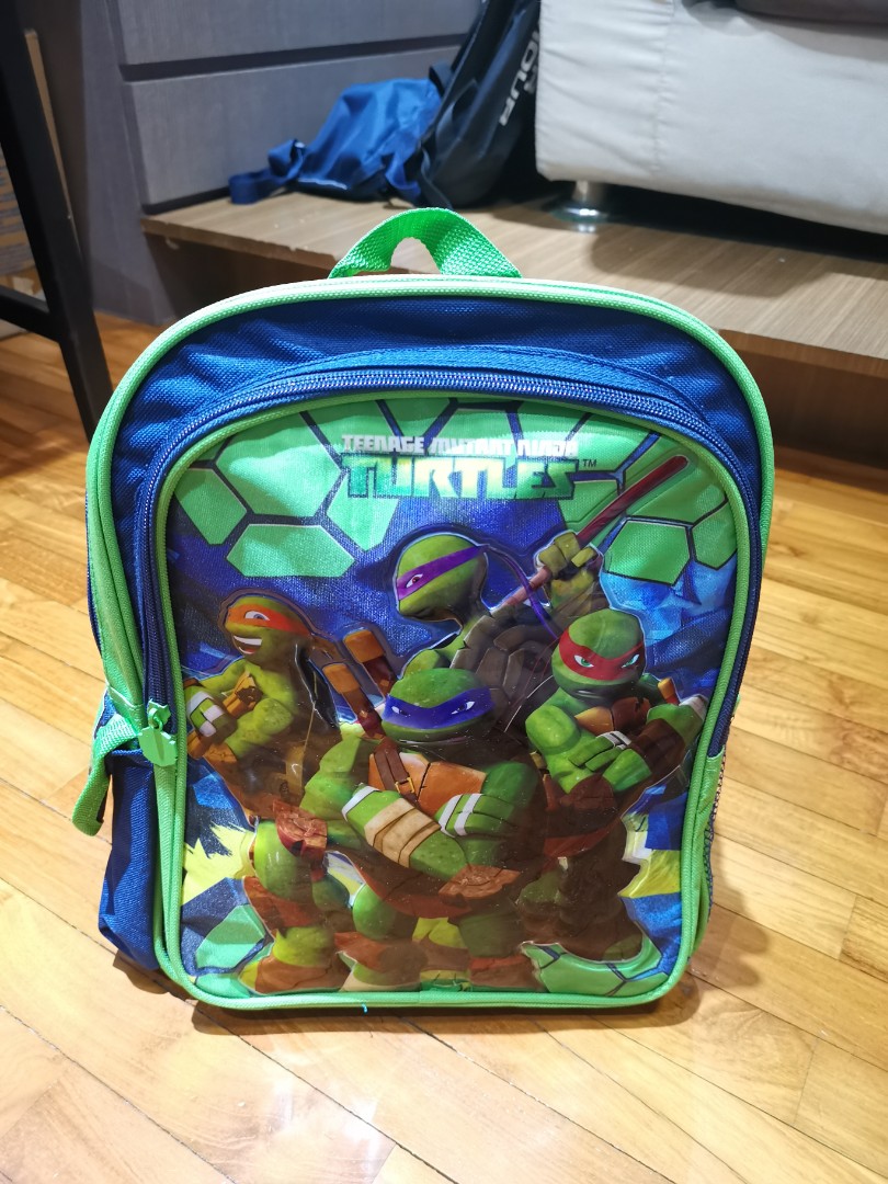 Ninja Turtle Bag Pack, Babies & Kids, Babies & Kids Fashion on Carousell