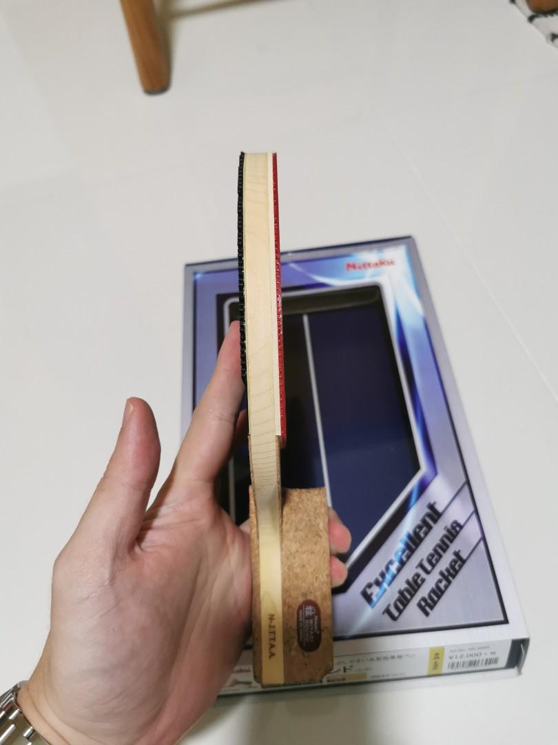 Nittaku Miyabi Round Jpen table tennis bat racket, Sports Equipment ...