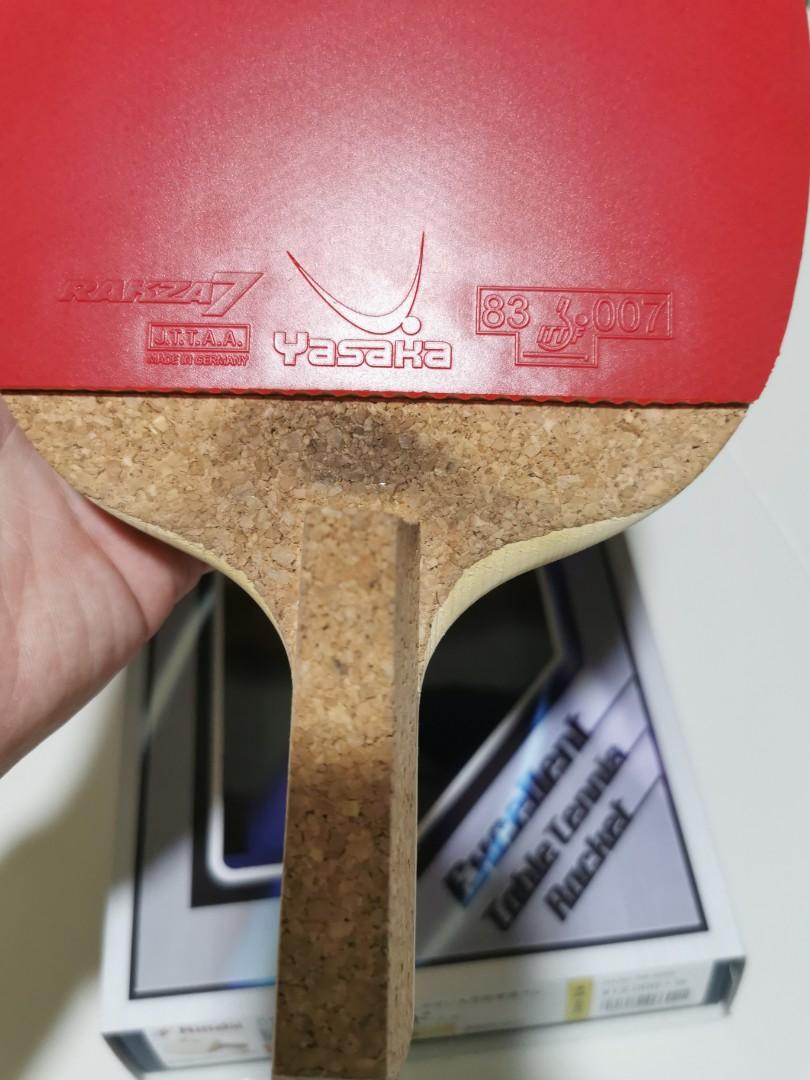 Nittaku Miyabi Round Jpen table tennis bat racket, Sports Equipment ...