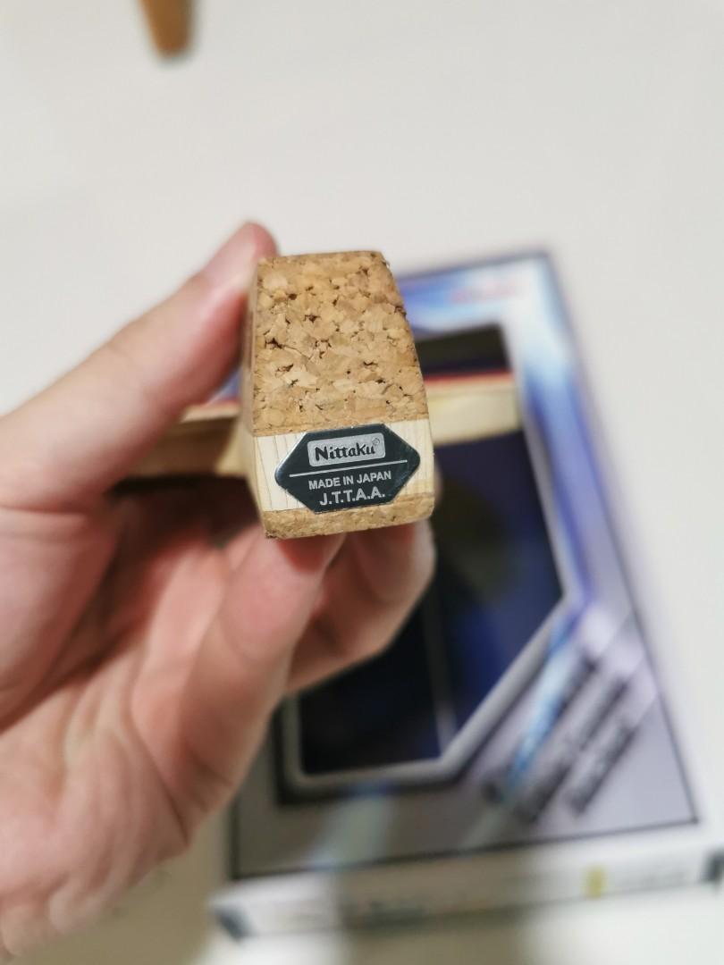 Nittaku Miyabi Round Jpen table tennis bat racket, Sports Equipment ...