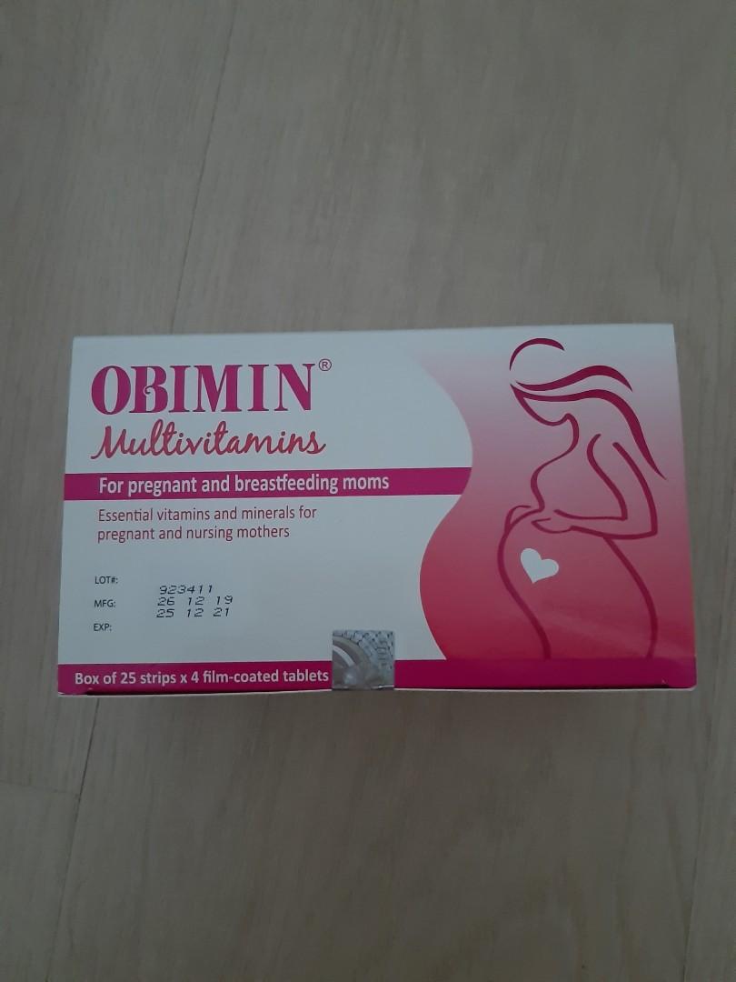Obimin Multivitamin, Babies & Kids, Nursing & Feeding, Breastfeeding ...
