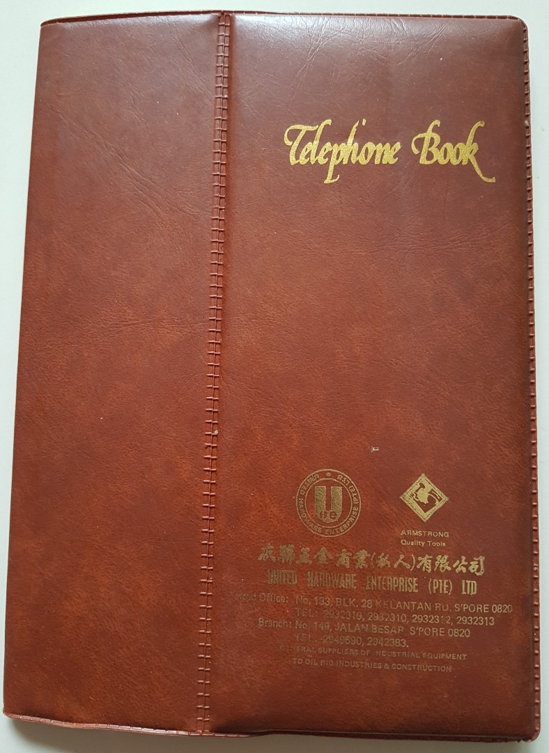 Old fan type Telephone book, Hobbies & Toys, Memorabilia & Collectibles ...