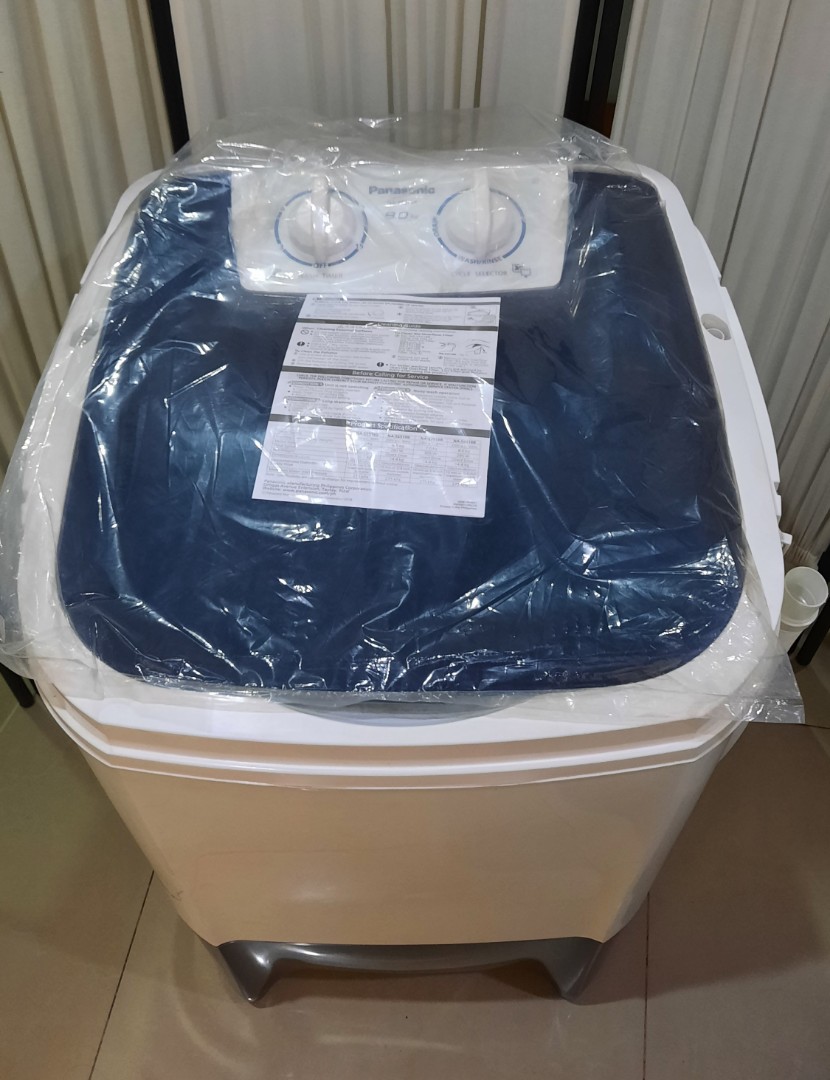Panasonic Single Tub Washing Machine 8kg, TV & Home Appliances, Washing ...