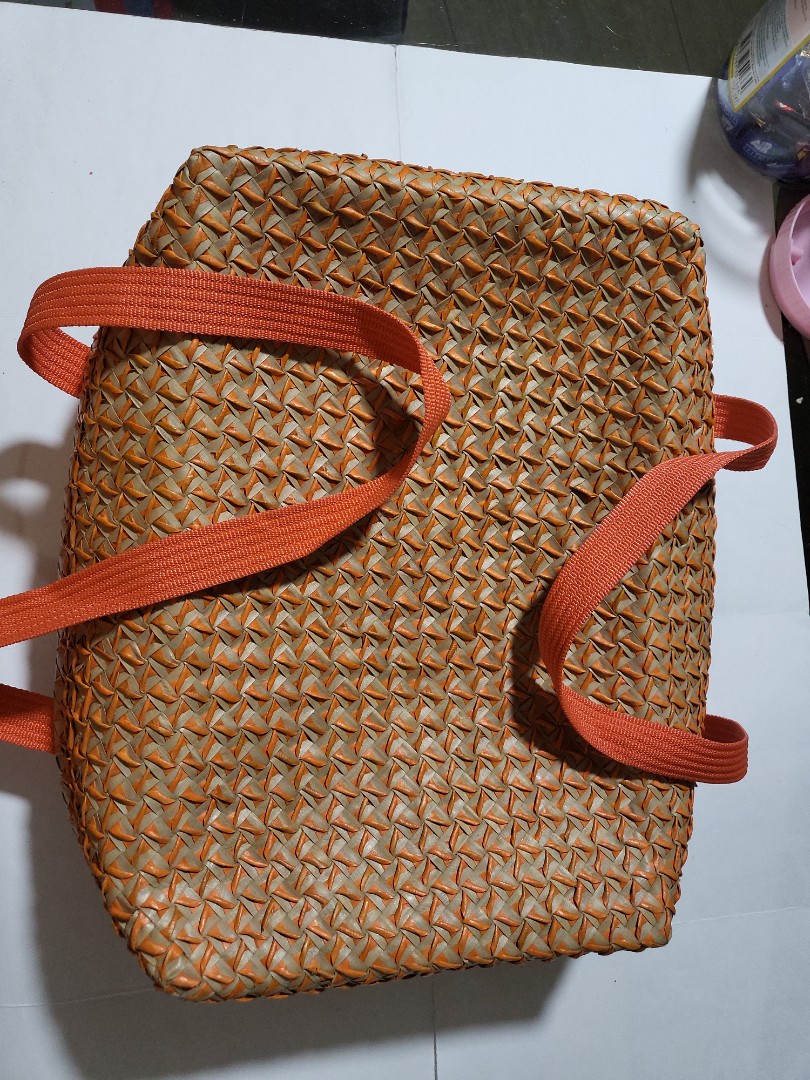 PICNIC BASKET BAYONG BAG BOX, Furniture & Home Living, Home Improvement ...