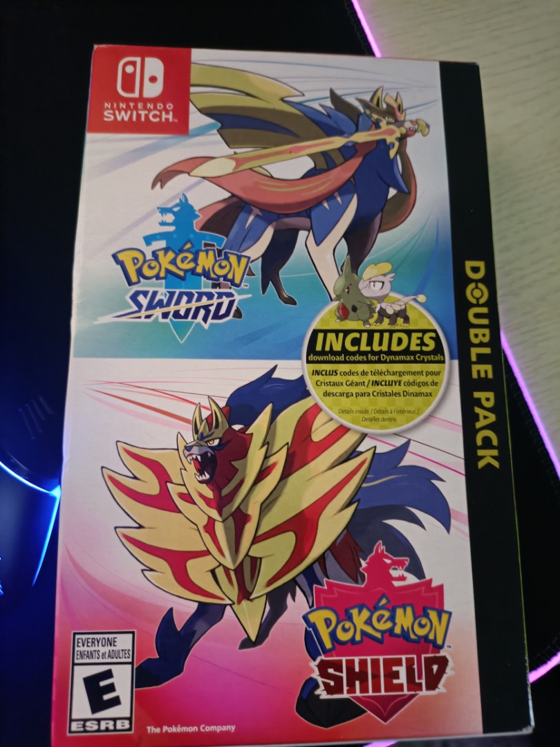 Pokemon sword and shield double pack, Video Gaming, Video Games ...
