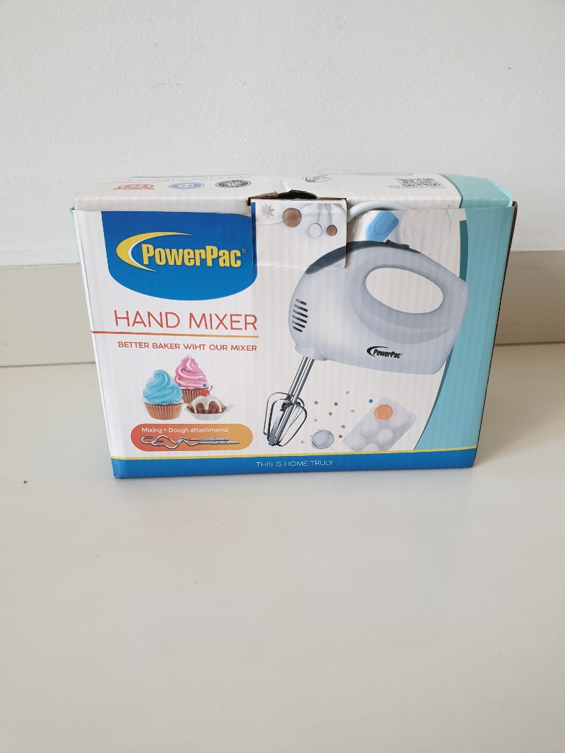 PowerPac Hand Mixer, TV & Home Appliances, Kitchen Appliances, Hand ...