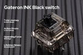 Gateron Black Inks V2, Computers & Tech, Parts & Accessories, Computer ...
