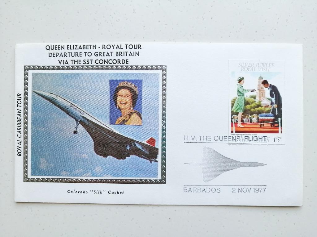 Concorde Queen Elizabeth Royal Caribbean Tour (Barbados) Via Concorde ...