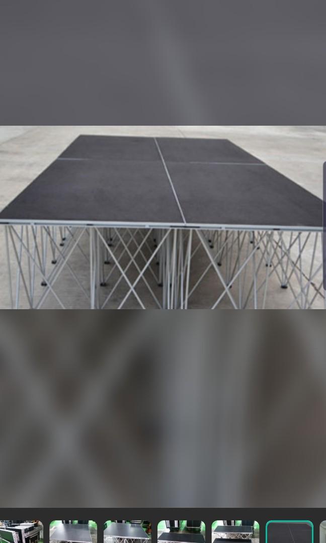 Portable modular Quick Frame Stage, Everything Else on Carousell