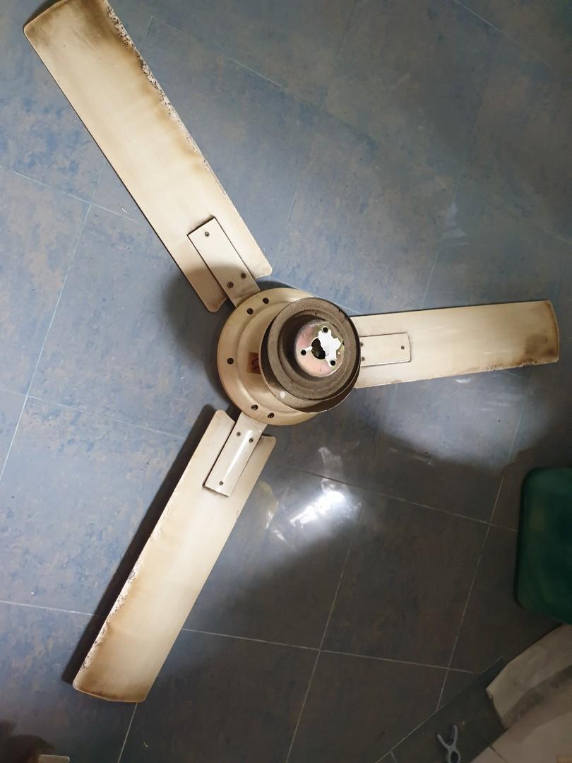 RELITE CEILING FAN 48"., Furniture & Home Living, Lighting & Fans, Fans ...