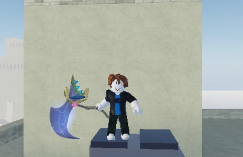 Roblox YBA Cyber Scythe (Skin)(Limited)(Item), 興趣及遊戲, 玩具 & 遊戲類 - Carousell