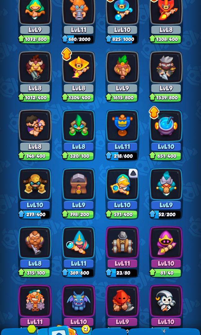 Rush Royale Robot account #2, Video Gaming, Gaming Accessories, In-Game ...