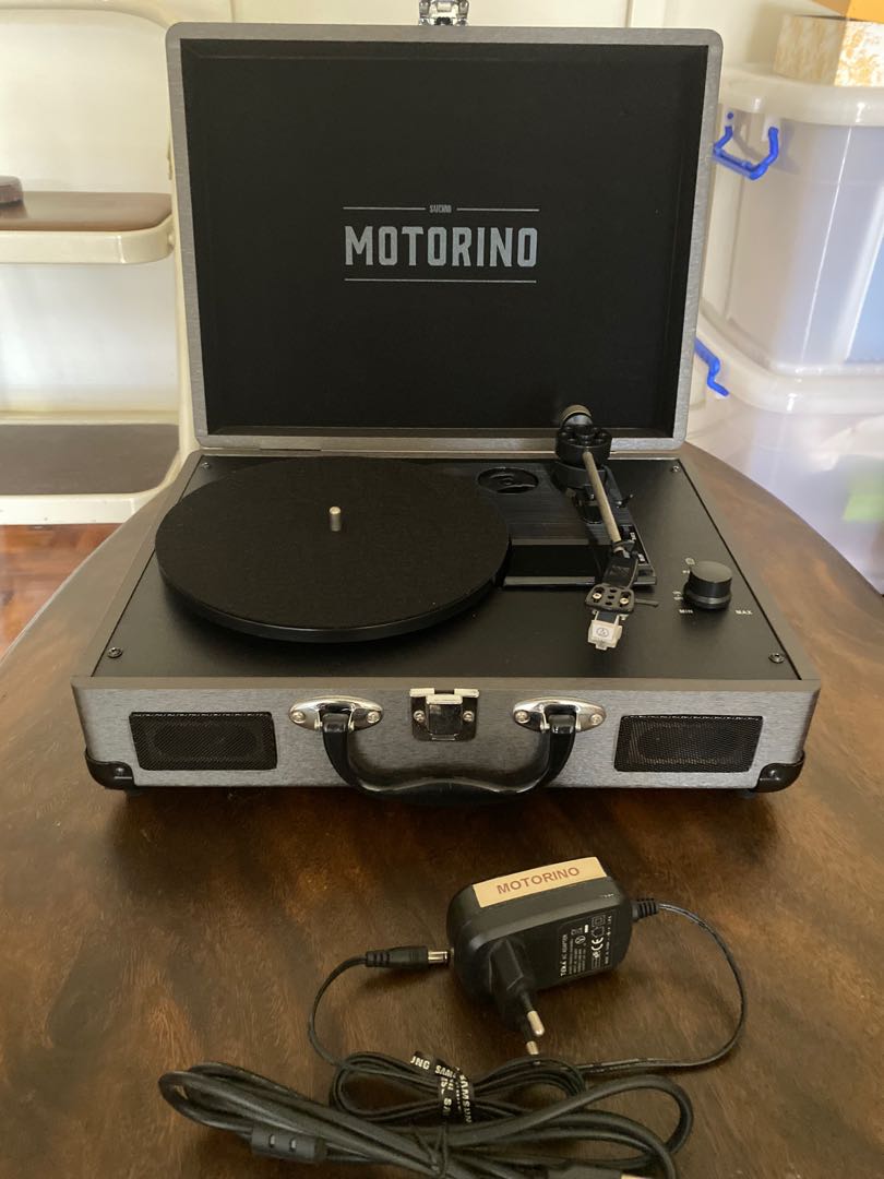 Satchmi Motorino Mk. II Vinyl Record Player, Audio, Portable Music ...