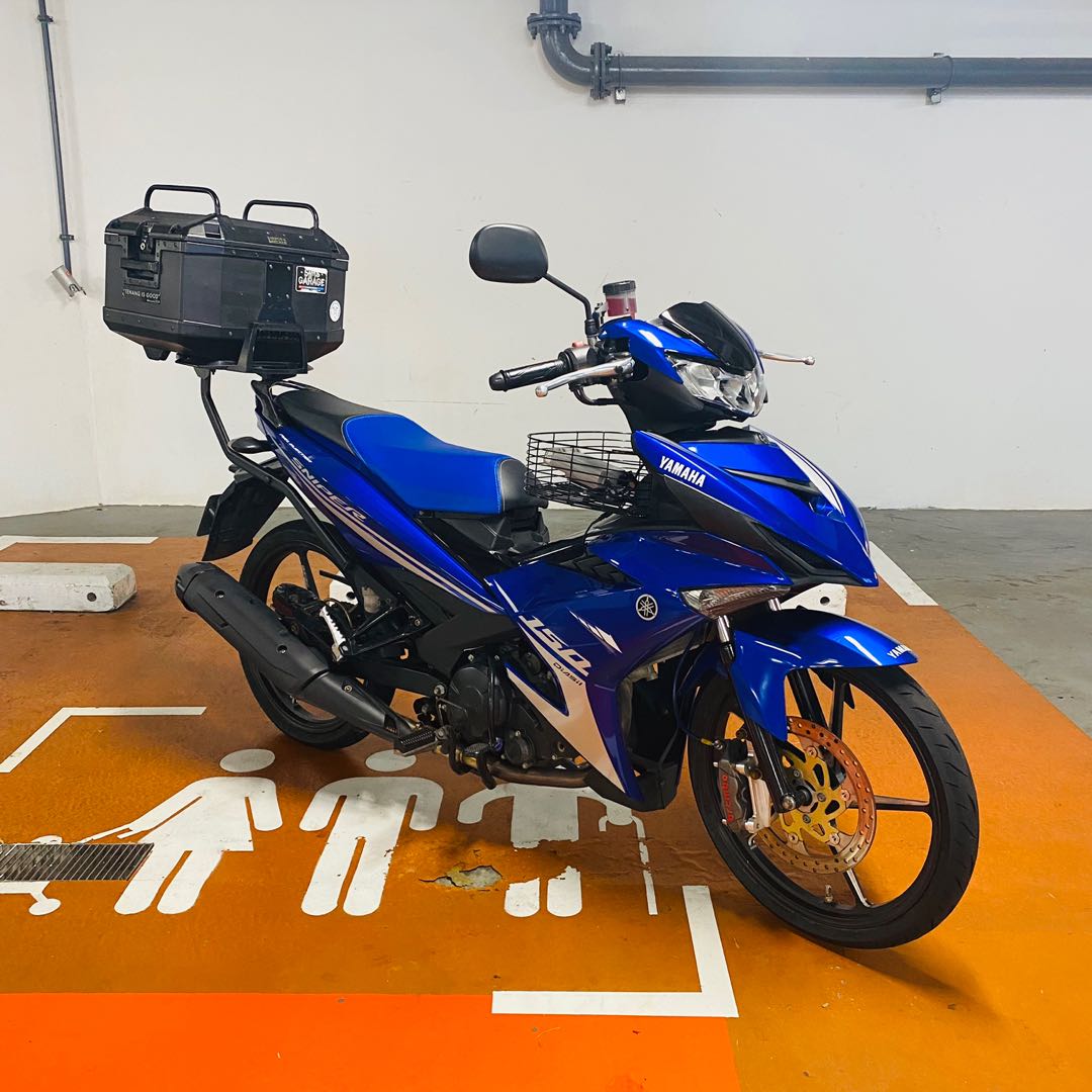 Sniper blue gp v1, Motorcycles, Motorcycle Accessories on Carousell