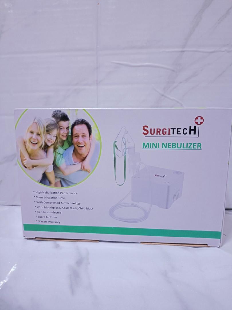 Surgitech Mini Nebulizer, Health & Nutrition, Medical Supplies & Tools ...