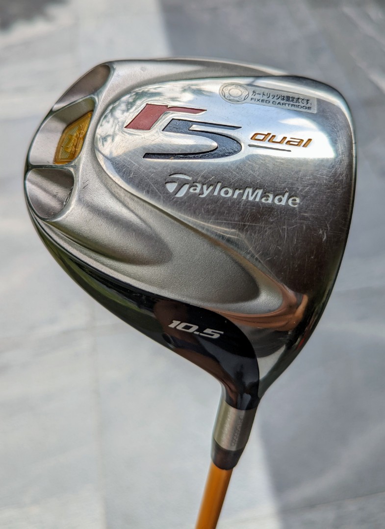 TaylorMade R5 Dual Driver 10.5 UST V2 Proforce Stiff, Sports Equipment ...