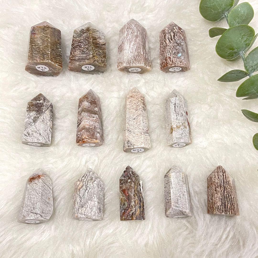 Thousand Layers Crystal Tower - Mini Points - Garden Quartz Variety ...