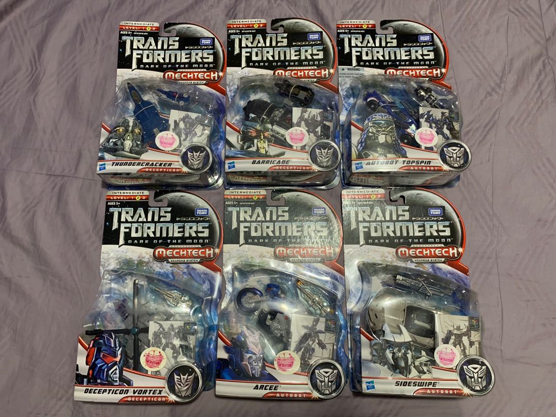 Transformers Dark of the Moon DOTM DD-08 Thundercracker DD-03 Barricade ...