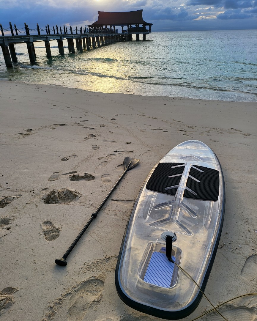 Crystal Transparent Stand Up Paddle board, Sports Equipment, Sports ...