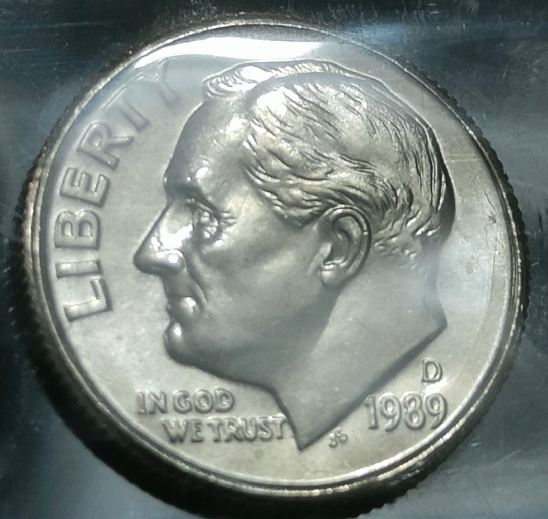 US Coin 1989D Roosevelt Dime UNC(2), Hobbies & Toys, Memorabilia ...