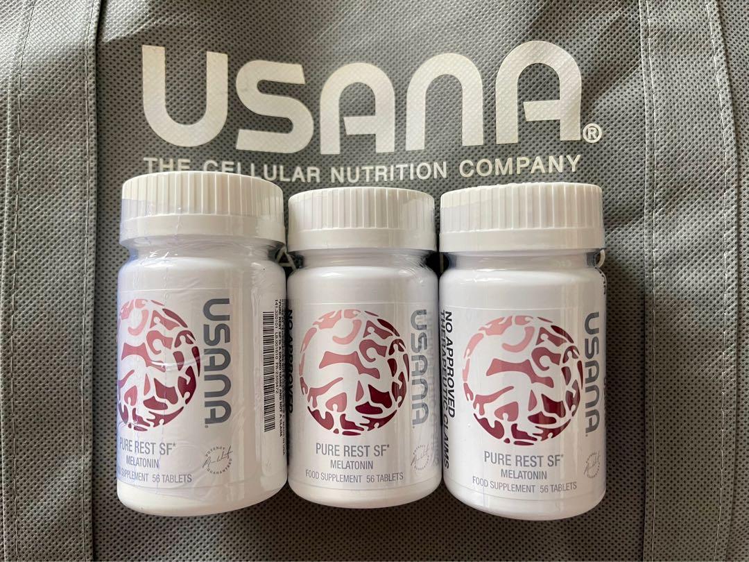 USANA Pure Rest SF Melatonin, Health & Nutrition, Health Supplements ...