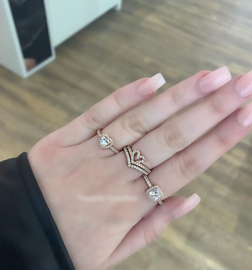‼️VALENTINE PROMO‼️AUTHENTIC PANDOR STACKABLE ROSEGOLD RING‼️950 each ...