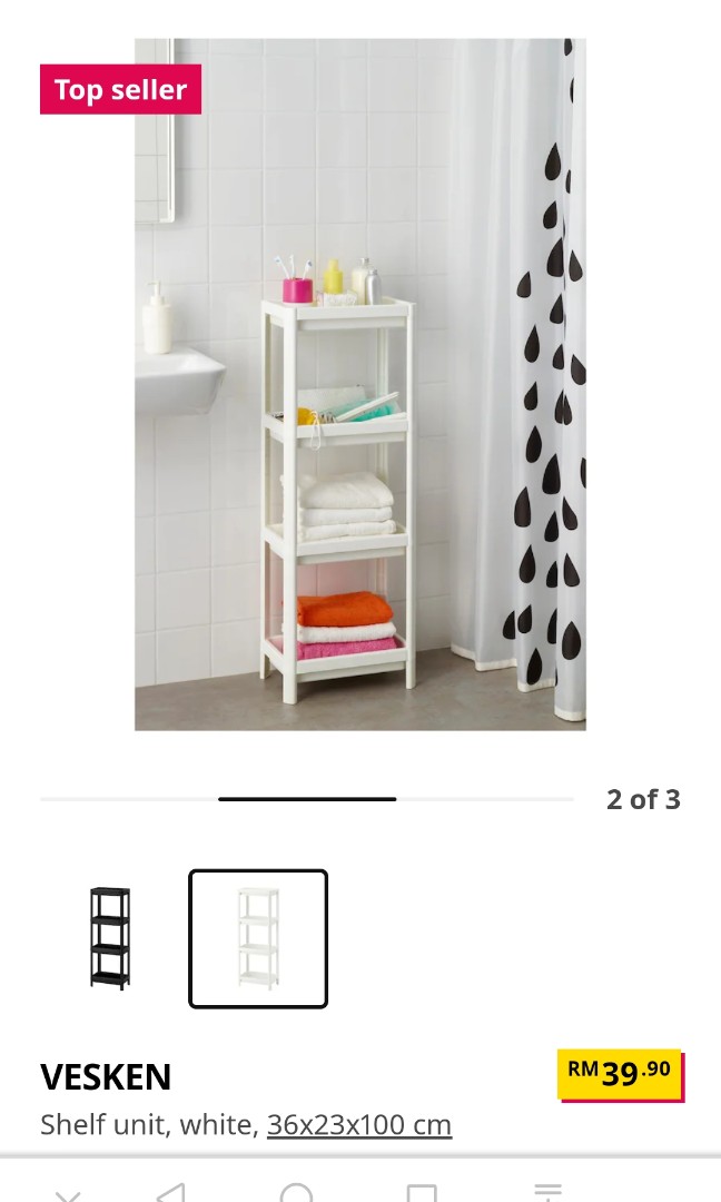 Vesken Rack, Furniture & Home Living, Furniture, Shelves, Cabinets ...