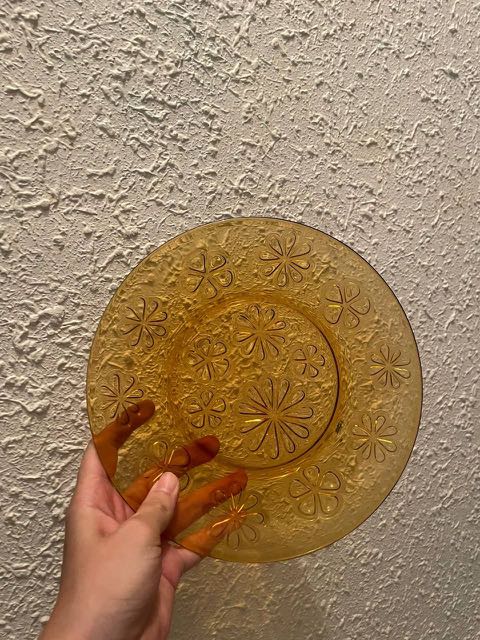 Vintage Brown Plates, Furniture & Home Living, Kitchenware & Tableware ...