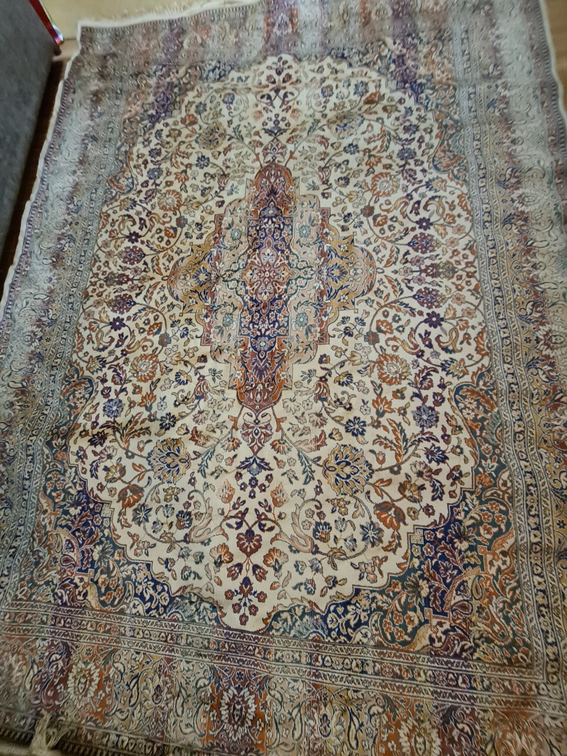 Vintage Thin carpet, Furniture & Home Living, Home Decor, Carpets, Mats ...