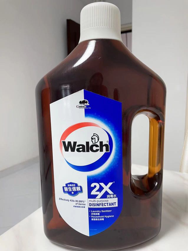 Walch 2X multi-purpose disinfectant, Beauty & Personal Care, Sanitisers ...