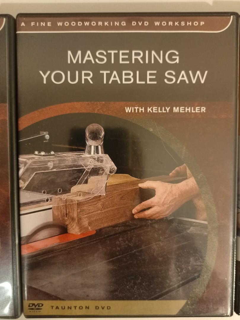 5 DVDs on Woodworking: Tips, Table Saw, Router, Joinery., Hobbies ...