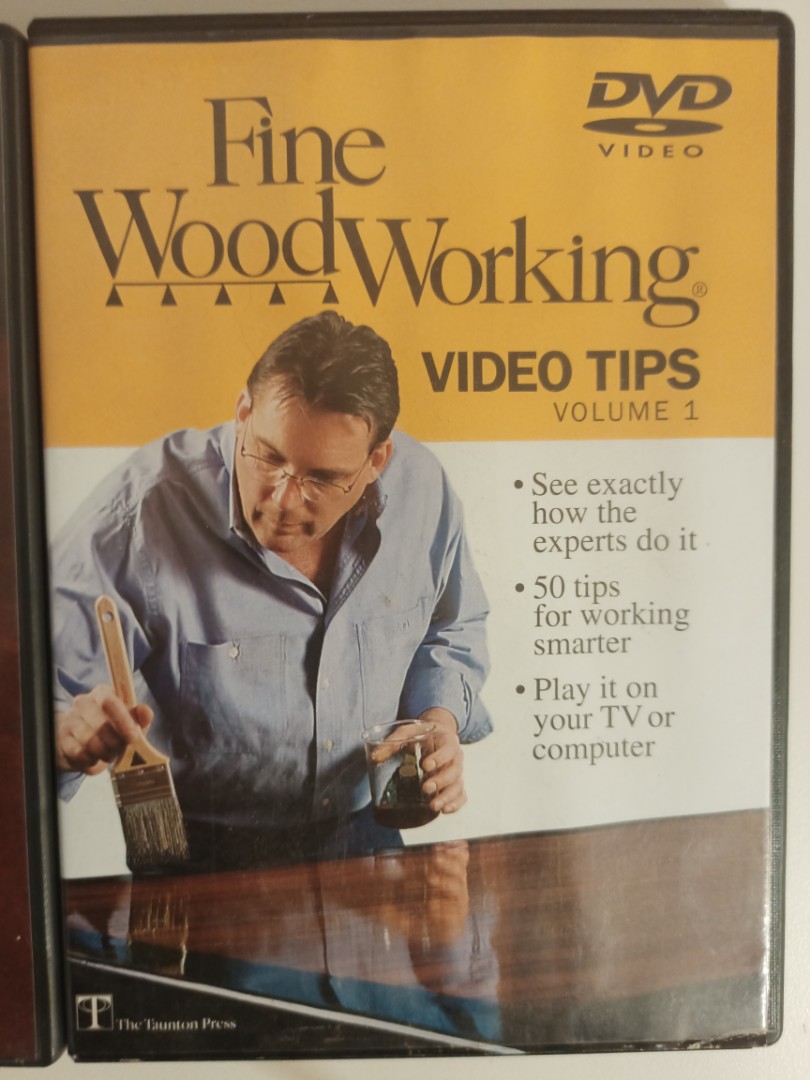 5 DVDs on Woodworking: Tips, Table Saw, Router, Joinery., Hobbies ...