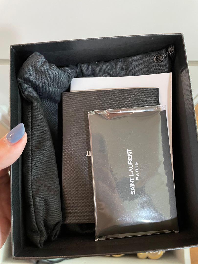 YSL Compact Wallet Pink, Luxury, Bags & Wallets on Carousell