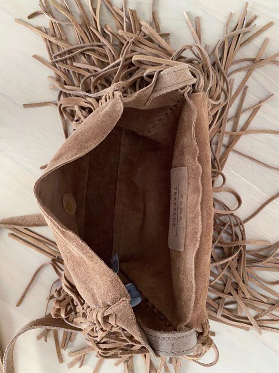Zara Fringe Bag, Women's Fashion, Bags & Wallets, Cross-body Bags on ...