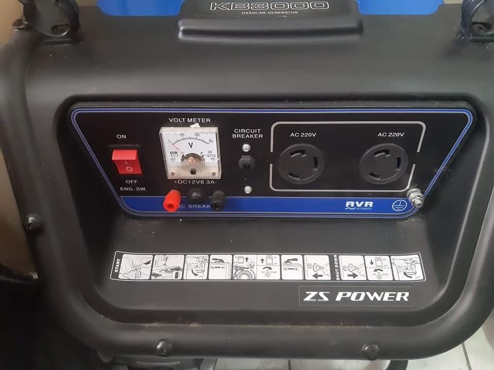 ZS power 3000watts generator, Commercial & Industrial, Construction ...