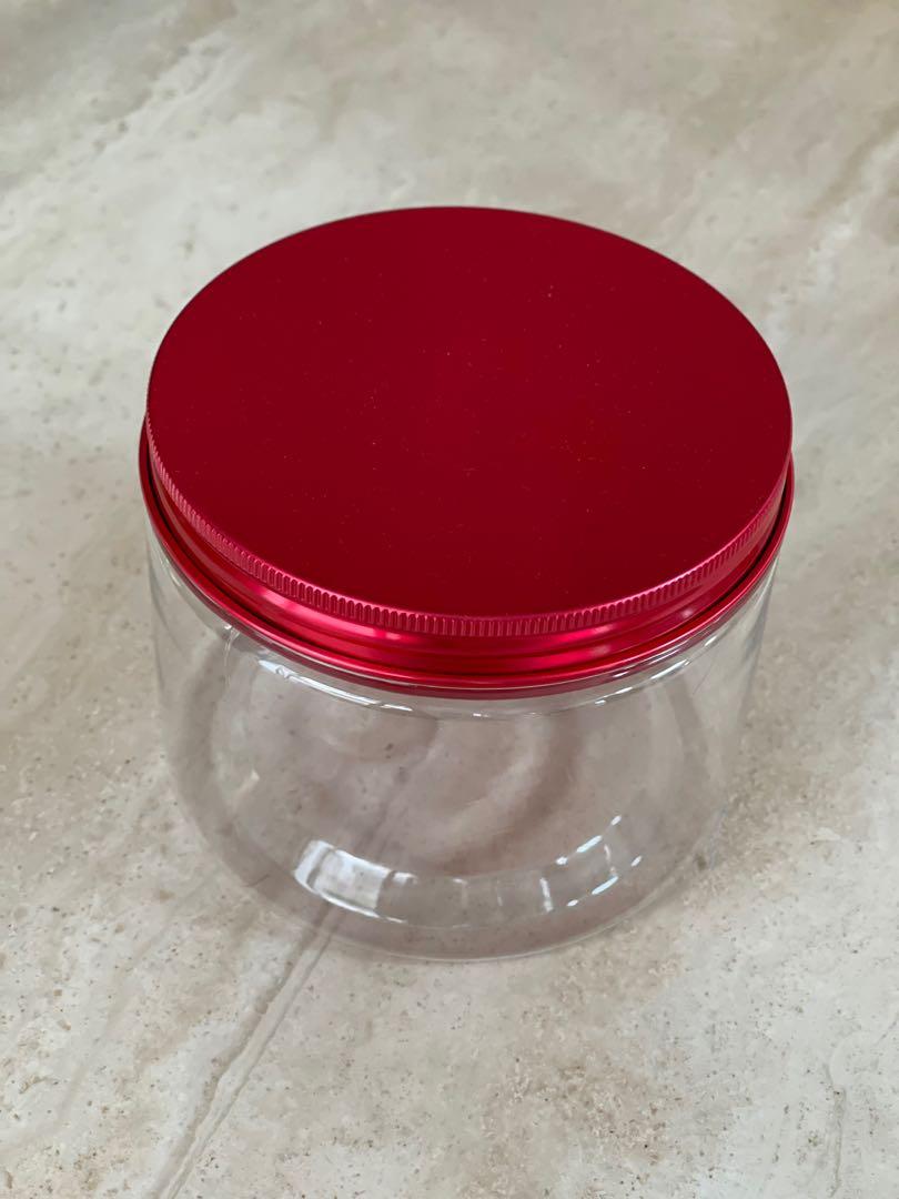 10cmx8cm Red Top Plastic Containers, Furniture & Home Living ...