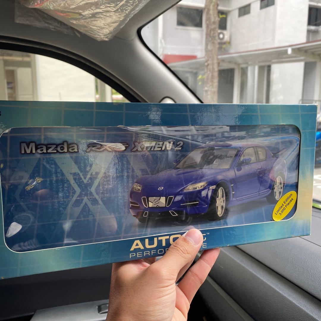 1:18 XMen Autoart Mazda RX8 RX-8, Hobbies & Toys, Toys & Games on Carousell