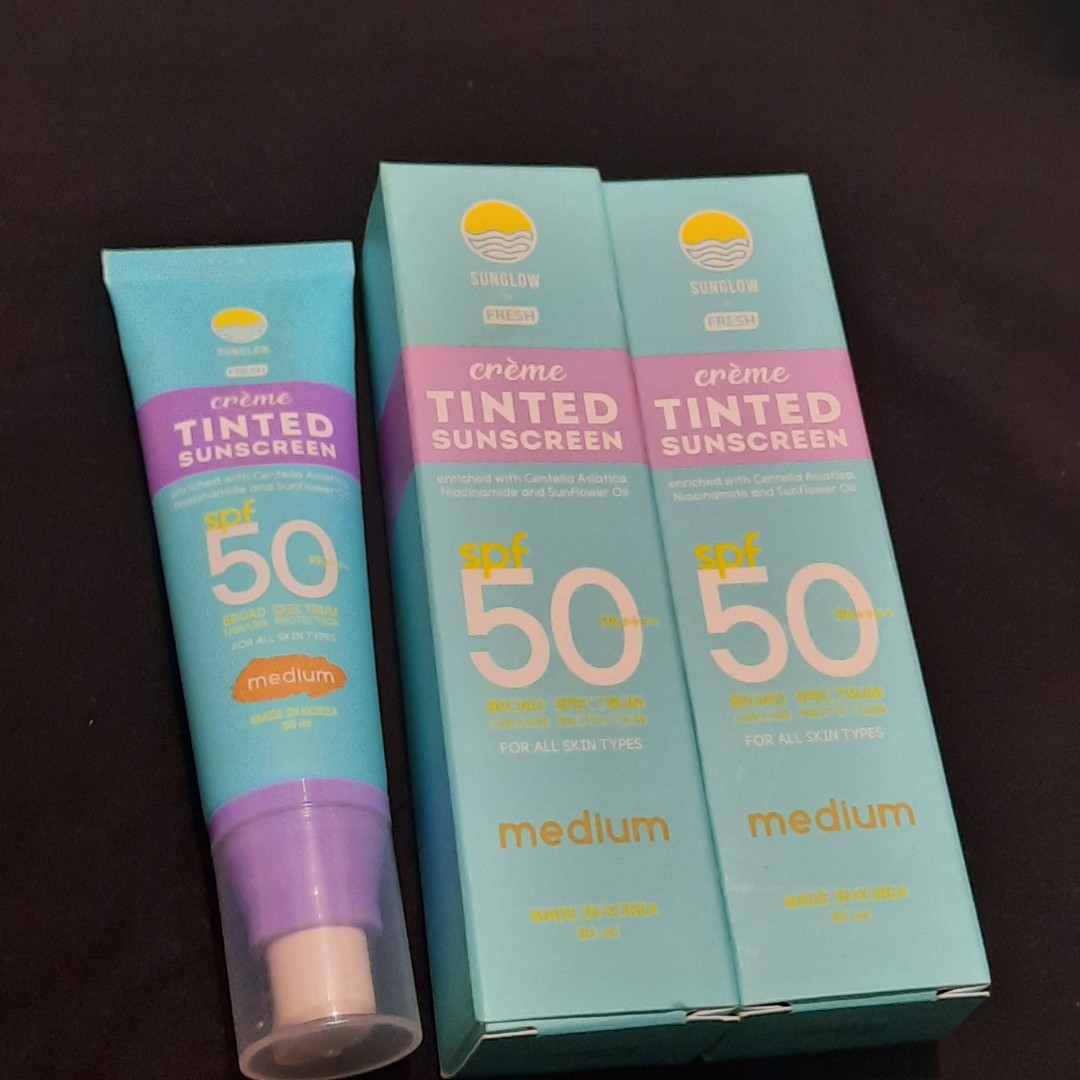 Fresh Skinlab Tinted Sunscreen Med Shade, Beauty & Personal Care, Face ...