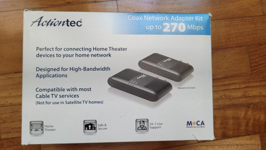 Actiontec MoCA network adapter, Computers & Tech, Parts & Accessories ...