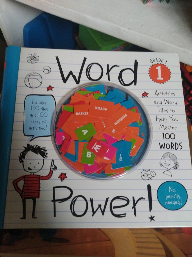 Activity Book - Word Power, Hobbies & Toys, Books & Magazines, Children ...