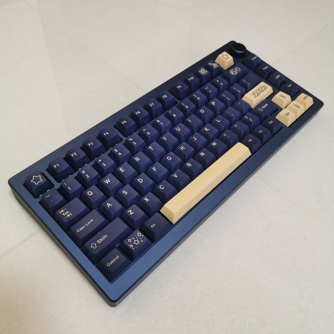 Akko MOD-007 Navy Blue Custom Build, Computers & Tech, Parts ...
