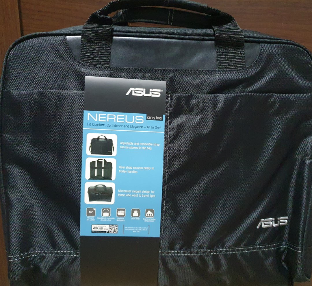 ASUS Nereus Laptop Carry Bag, Computers & Tech, Parts & Accessories ...