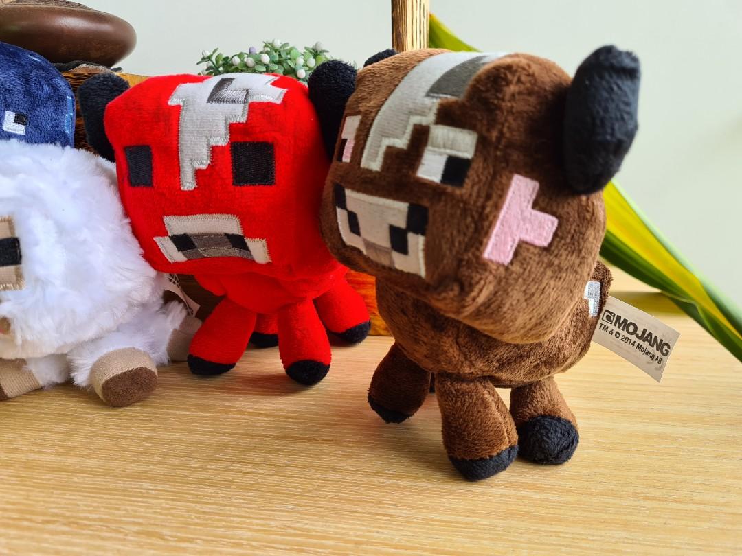 Authentic Minecraft Plushie Set, Hobbies & Toys, Toys & Games on Carousell