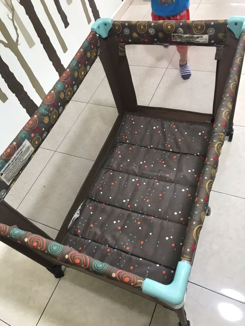 Baby cot / play pen, Babies & Kids, Baby Nursery & Kids Furniture, Cots ...