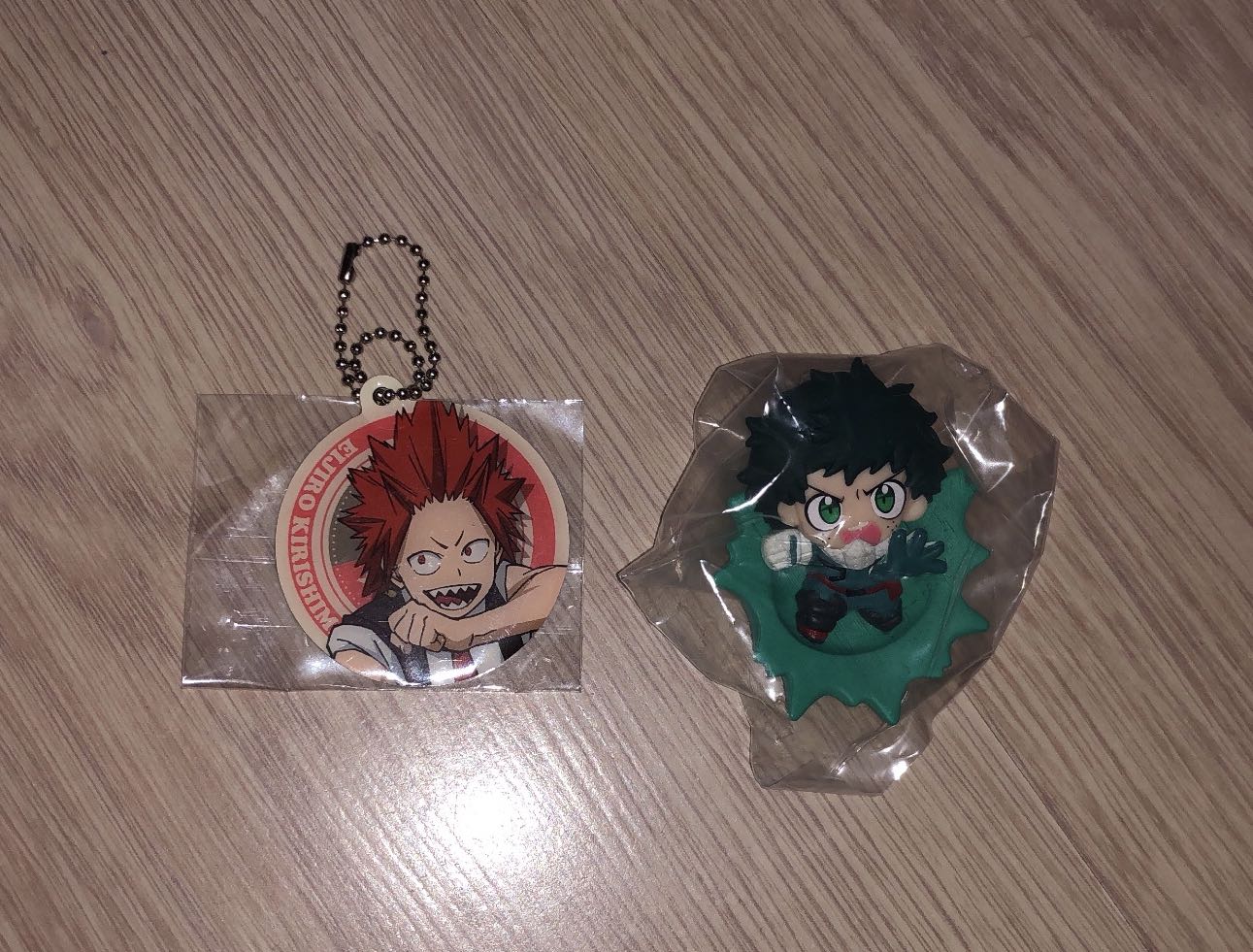 bnha gacha kirishima metal keychain midoriya magnet figurine, Hobbies ...