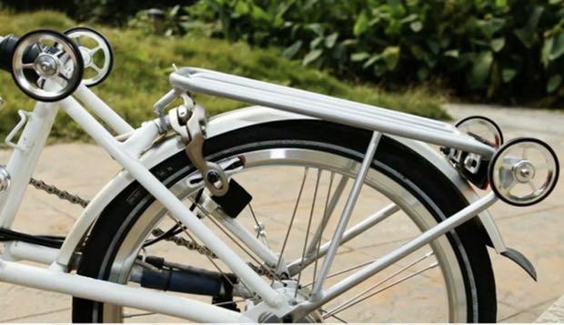 Brompton mini rack aluminium silver, Sports Equipment, Bicycles & Parts ...