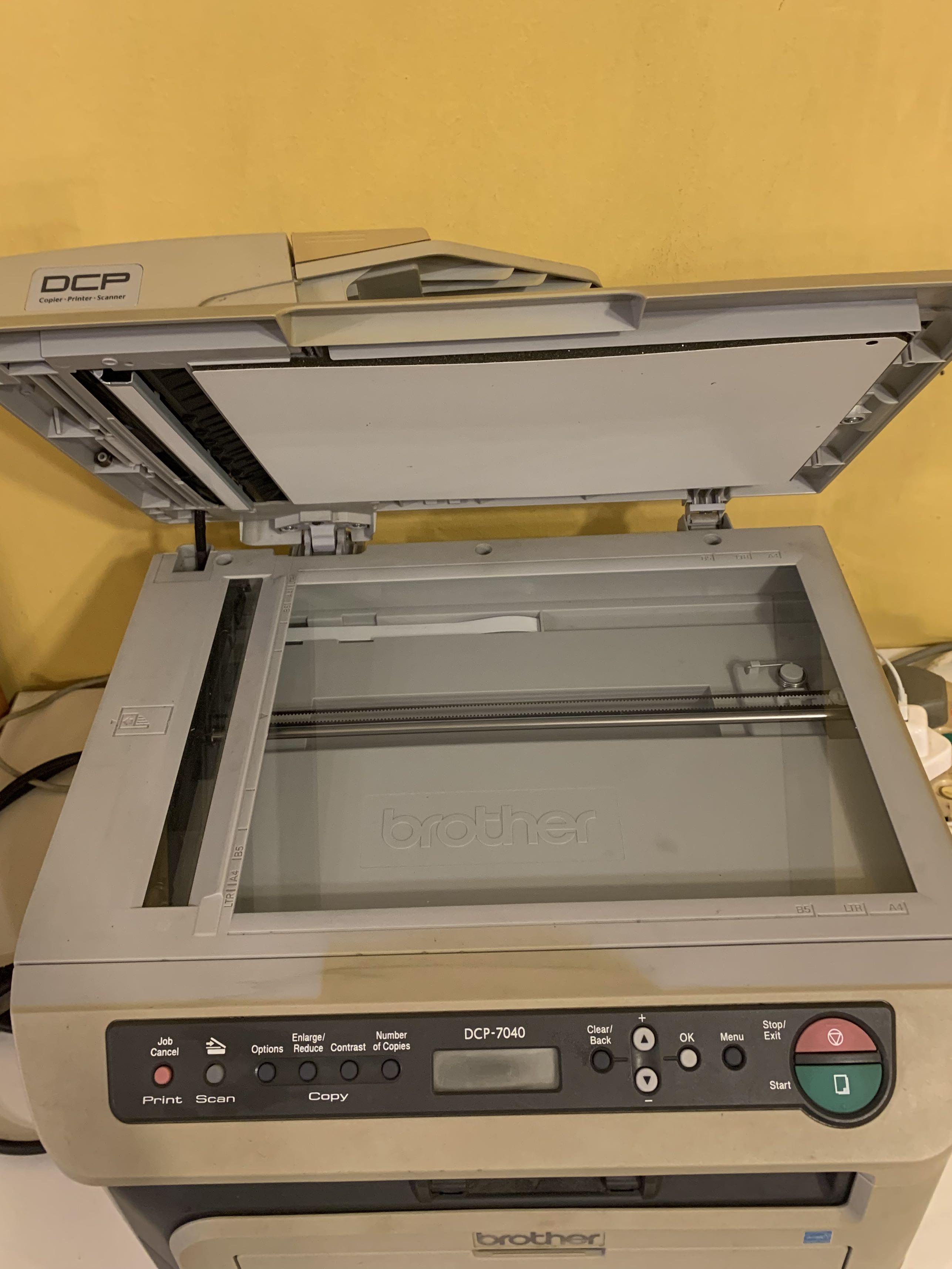 Brother DCP-7040 Copier, Printer, Scanner, Computers & Tech, Printers ...